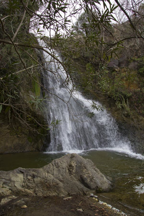 Beautiful Waterfall Scene in Izmir,Turkey Stock Photo - Image of turkey ...