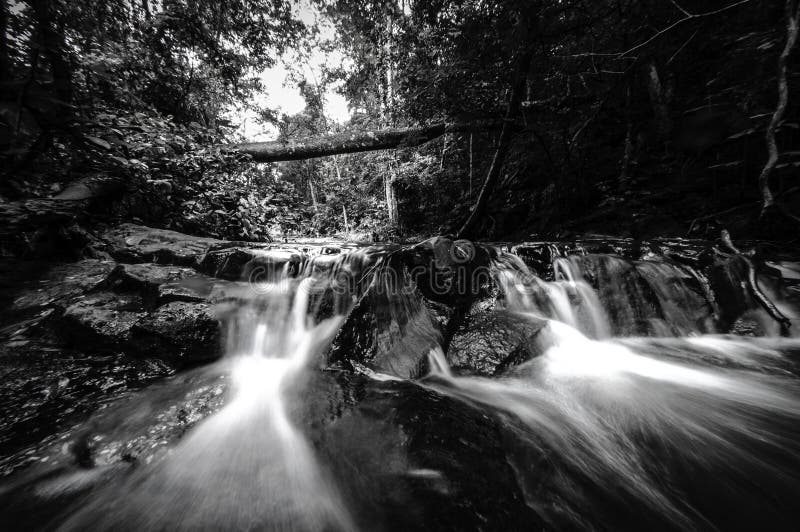 A Beautiful Waterfall Shot with a Slow Exposure Stock Photo - Image of ...