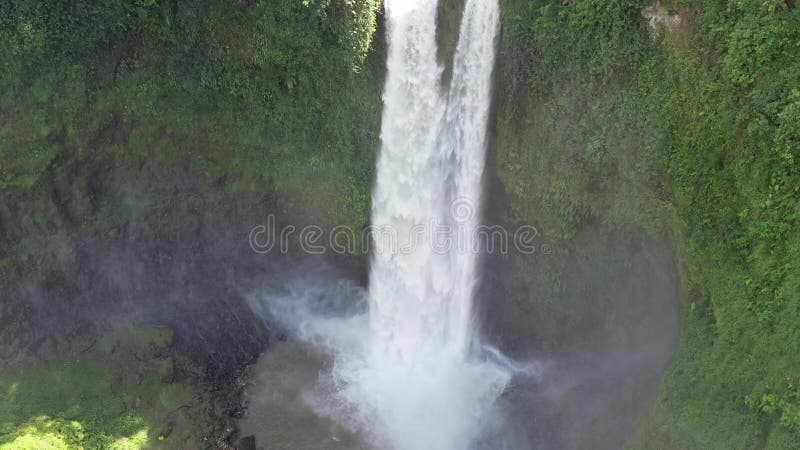 Beautiful Waterfall Surrounded by Lush Greenery in Garut, West Java ...