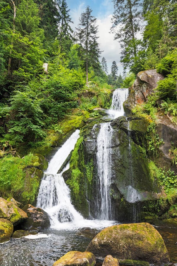 Waterfall in Triberg Germany Stock Image - Image of scene, flow: 303350917