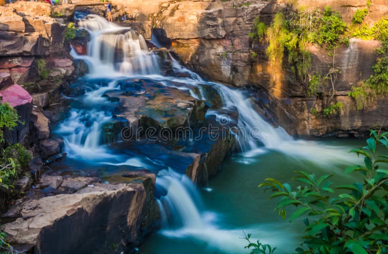 Beautiful Waterfall, Western Odisha, India Stock Photo - Image of ...