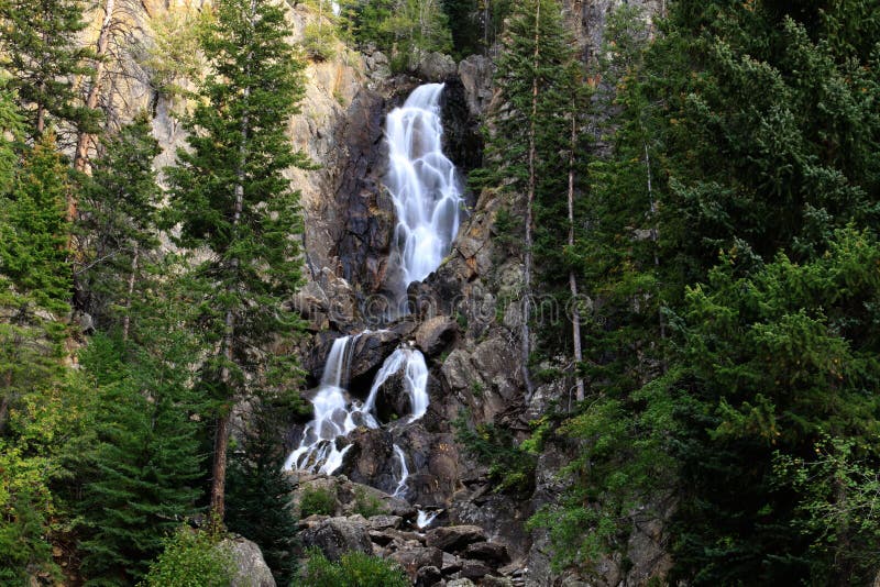 Beautiful Waterfalls stock photo. Image of gentle, flows - 101834110