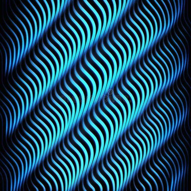 Waves Pattern with Blue and White Colors Stock Illustration ...