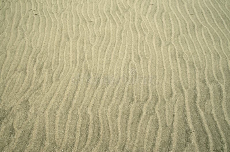 Beautiful Wavy Beach Sand Close Up Stock Image - Image of beach, barren ...