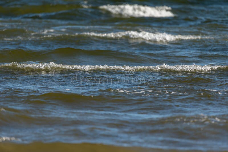 Beautiful wavy sea stock photo. Image of abstract, beautiful - 191086086