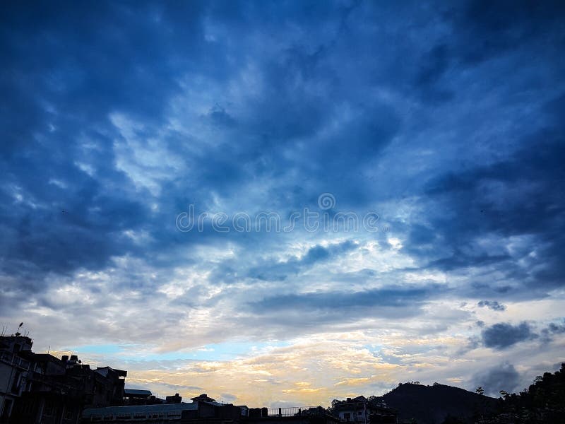 A Beautiful Weather and Beautiful Clouds Stock Photo - Image of weather ...