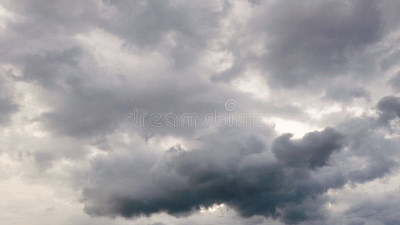 A Beautiful Weather and Cloudy Sky in Rainy Stock Image - Image of ...