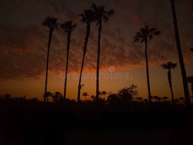 Beautiful Weather, Four Clouds and a Beautiful Sky Stock Image - Image ...