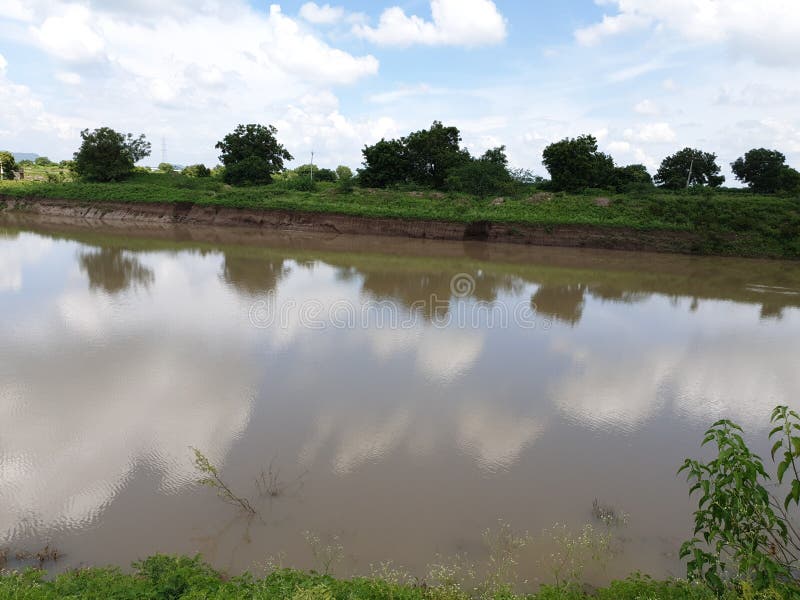 Beautiful Weather and Water Stock Image - Image of lake, wetland: 192422715