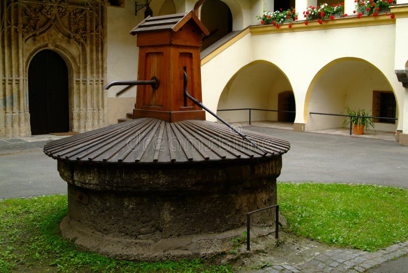 Beautiful well stock image. Image of backyard, architecture - 13380957