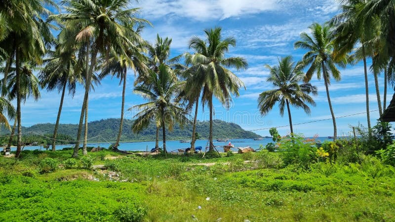 Beautiful West Sumatera Indonesia Stock Image - Image of landscape ...