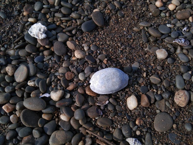 Beautiful Small Rocks on the Beach, Very Suitable for Wallpaper or ...