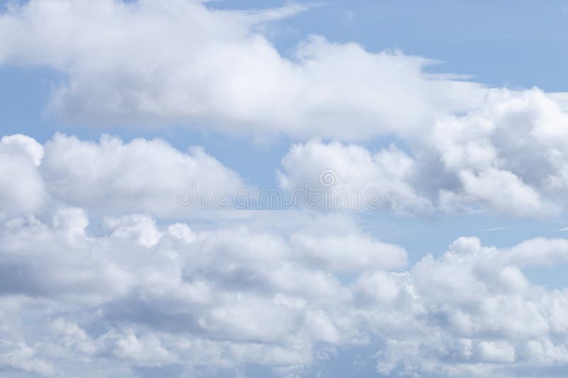 Beautiful White Clouds in the Sky. Stock Image - Image of outdoor ...