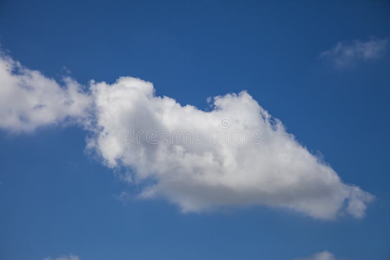 Beautiful White Clouds in the Sky. Stock Image - Image of oxygen ...