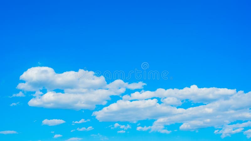 Beautiful White Clouds in the Sky, Horizontal Gradient Stock Image ...