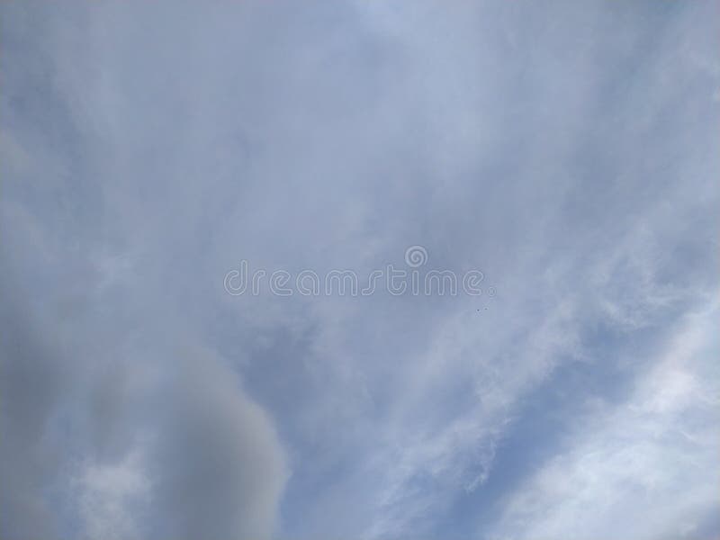 Beautiful White Cloudy Sky in a Sunny Day Stock Image - Image of light ...