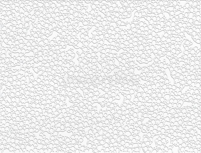 Beautiful White Dots on Retro Background Stock Illustration ...