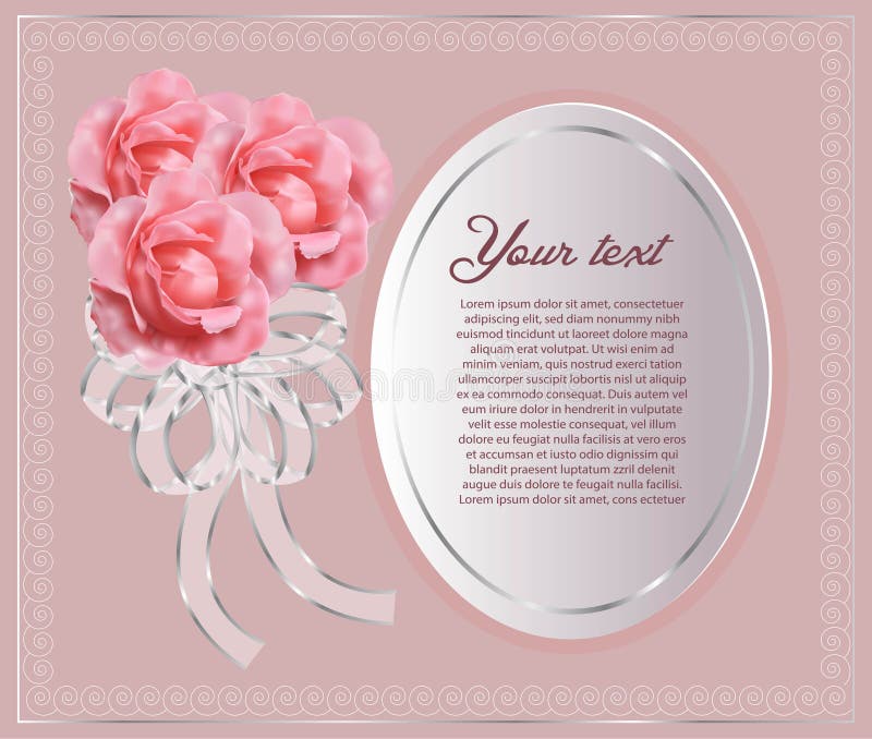 Pink Roses and Sampaguita Jasmine Bouquet Vector Illustration Stock ... Pink Roses and Sampaguita Jasmine Bouquet Vector Illustration Stock ...