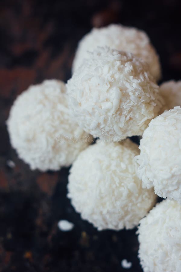 Beautiful White Sweets - Concept of Romantic Dessert. Stock Image ...