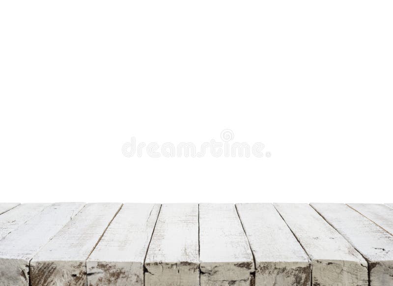 White Wood Table Texture