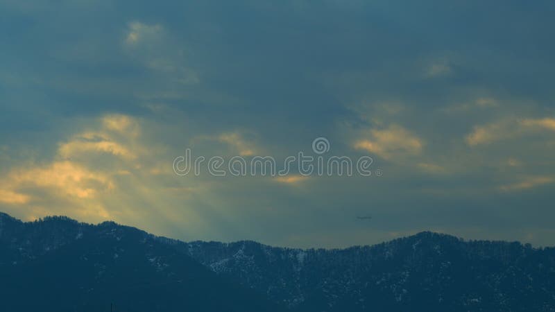 Beautiful Wild Landscape. Sunrise Landscape Amazing Light. Real Time ...