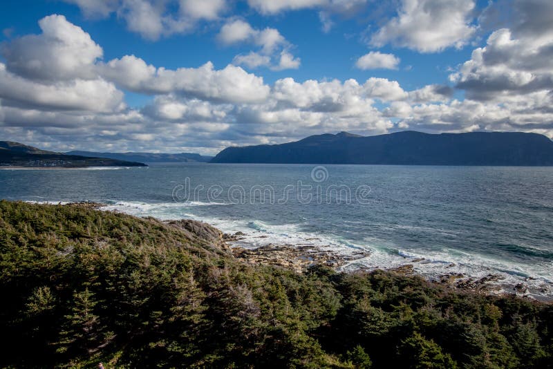 Cliffs of Nova Scotia, Canada. Atlantic Ocean, Rocks Stock Photo ...