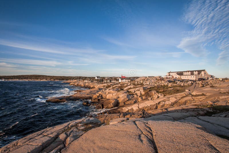 Cliffs of Nova Scotia, Canada. Atlantic Ocean, Rocks Stock Image ...