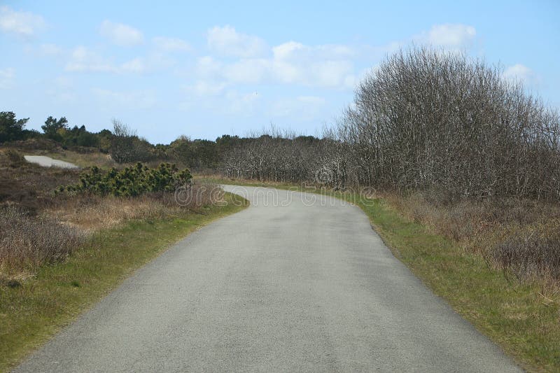 Beautiful Winding Narrow Path Heathland Stock Photos - Free & Royalty ...