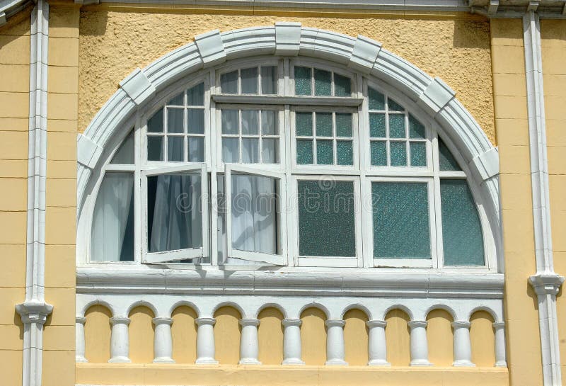 Beautiful window stock photo. Image of halfround, beautiful - 1954136