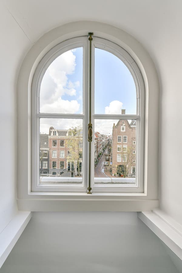 Beautiful window design stock photo. Image of house - 231845854