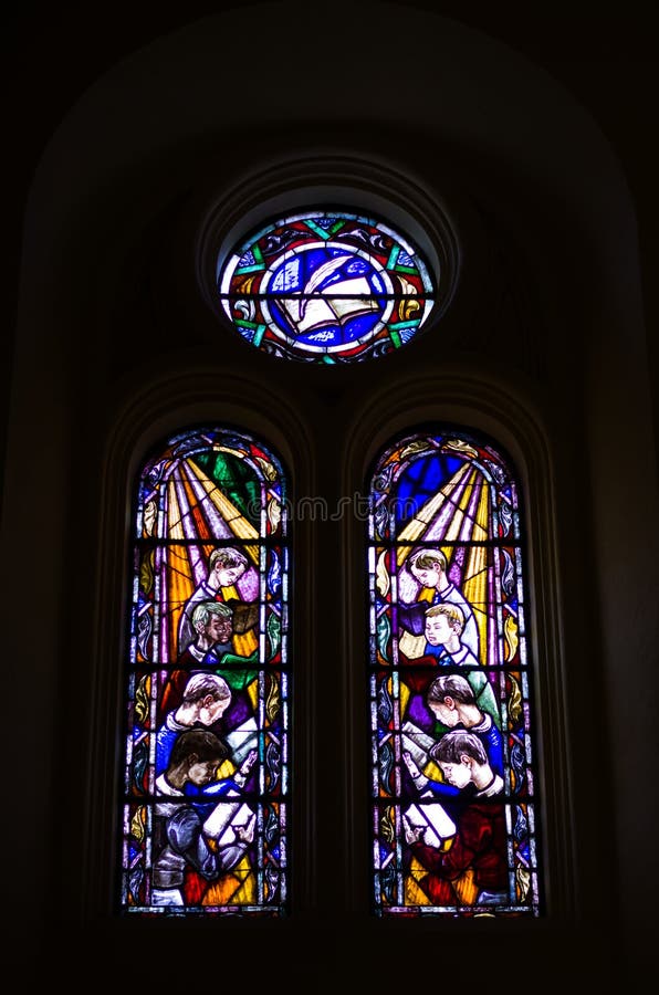 Beautiful Windows on Ambato Ecuador Stock Image - Image of details ...