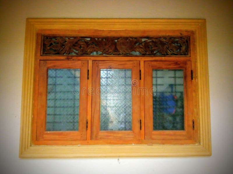 Beautiful Windows with Ancient Carvings Stock Photo - Image of carvings ...