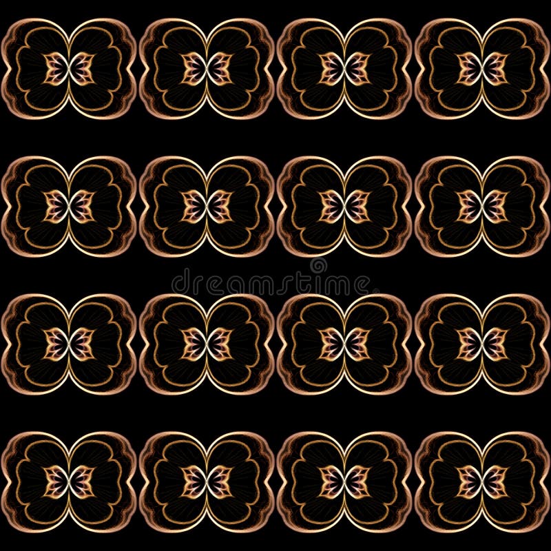 Beautiful Wings Pattern, Abstract Background with Flowers, Graphic ...