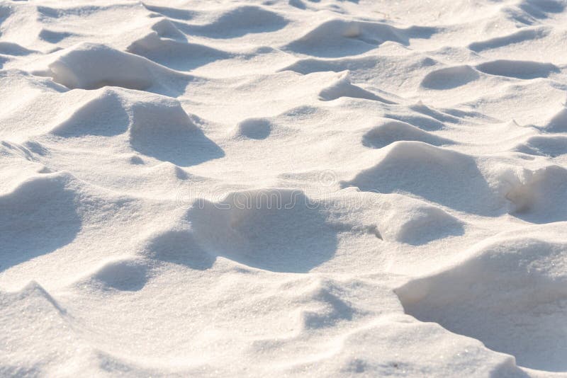 Beautiful Winter Background from Snowdrifts. Natural Texture of Snow ...