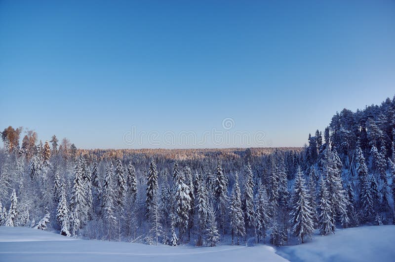 Beautiful winter landscape stock image. Image of travel - 170991033