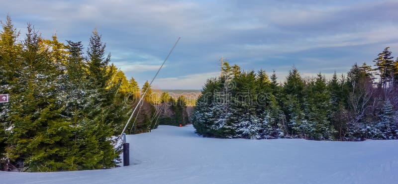 Beautiful Winter Landscape at Timberline West Virginia Stock Photo ...