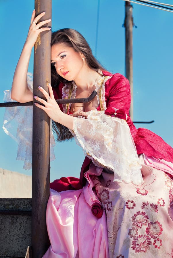 Beautiful woman stock image. Image of scene, fashion - 19944273