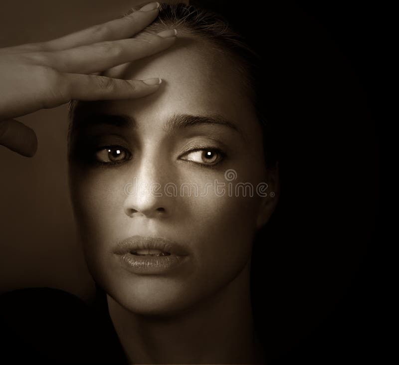 Beautiful Woman stock photo. Image of american, portrait - 6131358