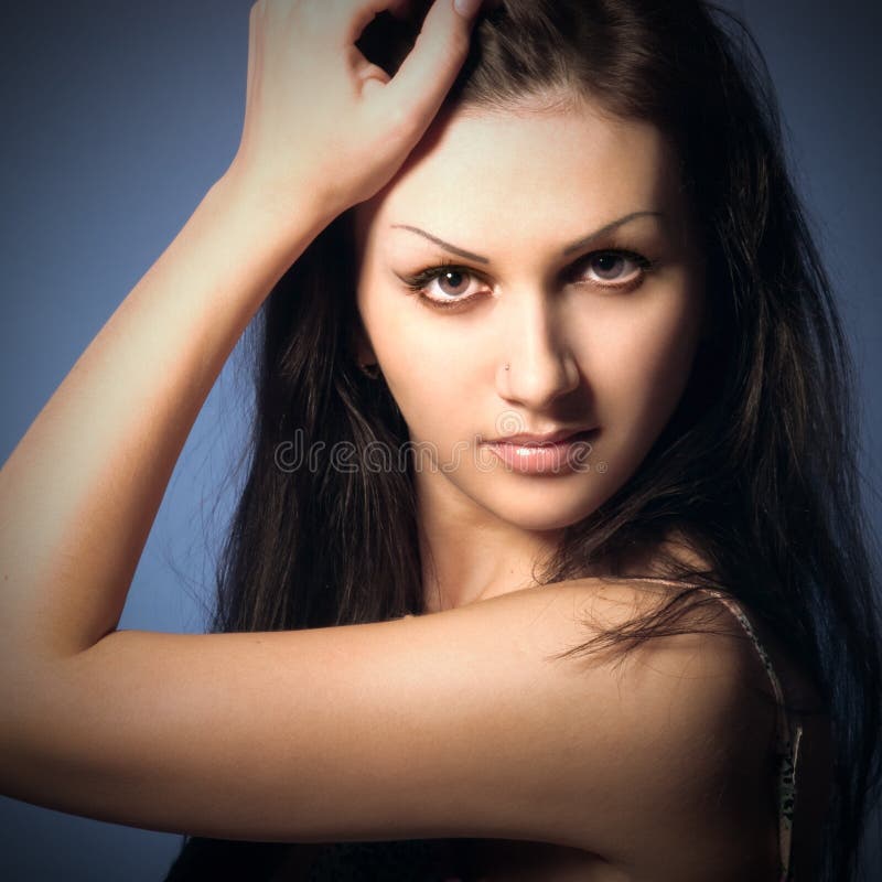 Beautiful woman stock image. Image of color, human, camera - 9802257