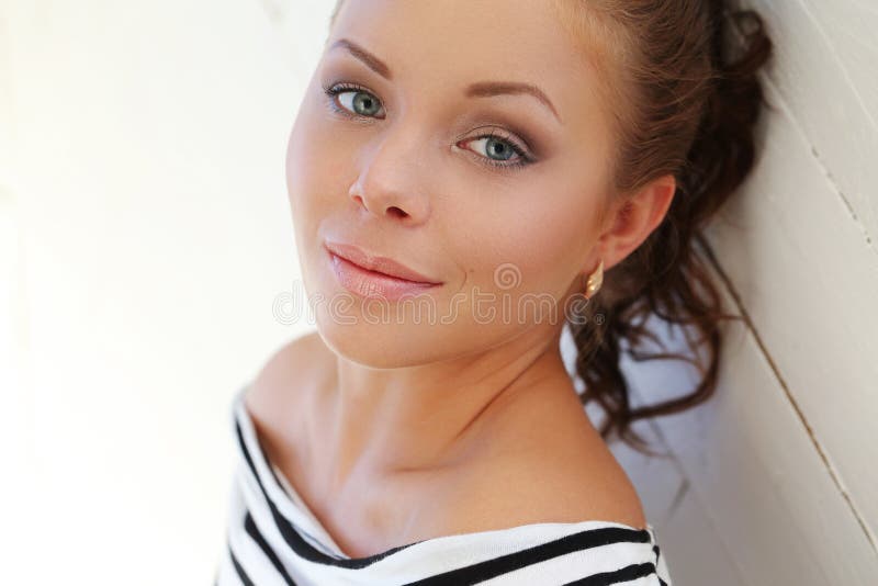 Beautiful woman stock image. Image of fashion, cute, people - 60385639