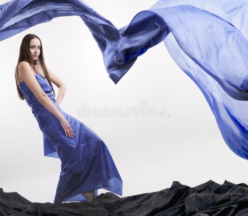 Flowing Robes Woman Stock Photos - Free & Royalty-Free Stock Photos ...