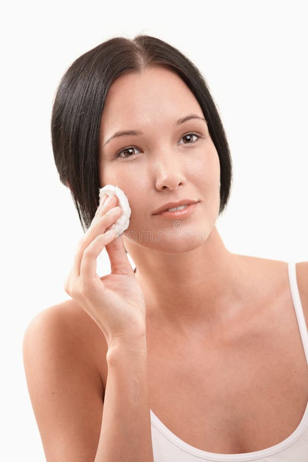 Cleaning face stock image. Image of care, cleaning, model - 11517281
