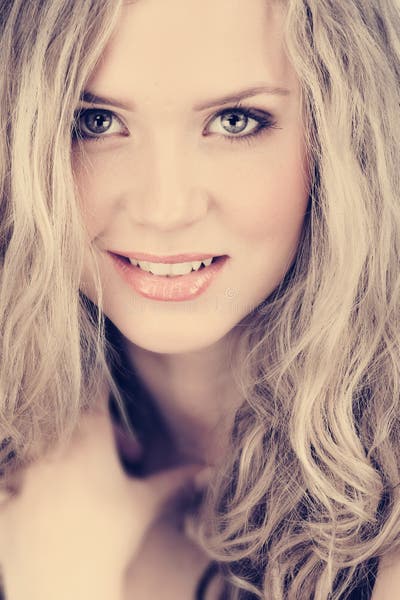 Beautiful Woman in Cross Process Effect Stock Photo - Image of female ...