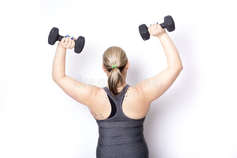 Beautiful woman exercising stock image. Image of people - 74566041