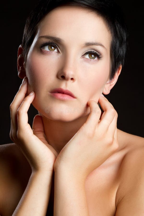 Beautiful Woman Face stock image. Image of beautiful - 22029949