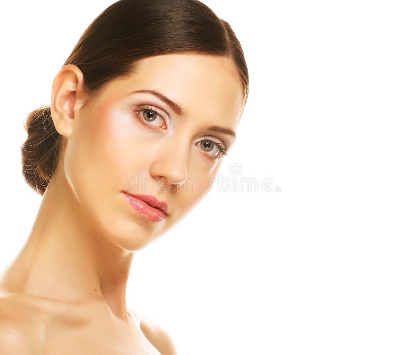 Beautiful woman face stock image. Image of bliss, beauty - 53452981