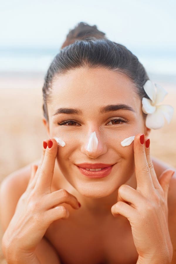 Woman Face Skin Care Woman Face Skin Care Portrait Of Attractive