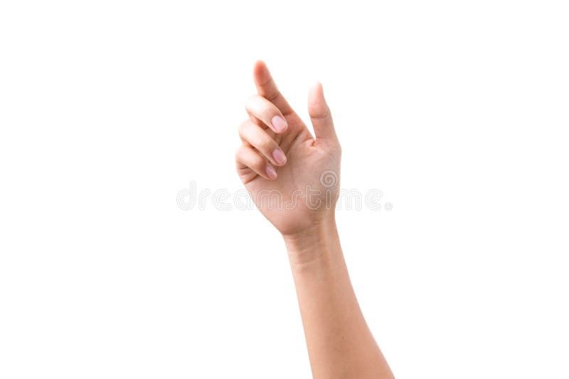 Beautiful woman hand stock image. Image of sign, isolated - 85883155