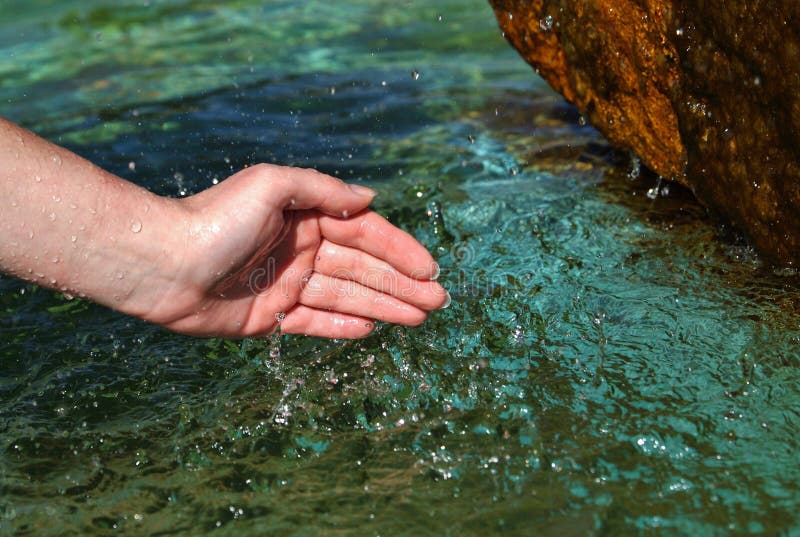 Beautiful woman hand stock image. Image of rapids, adventure - 46176691