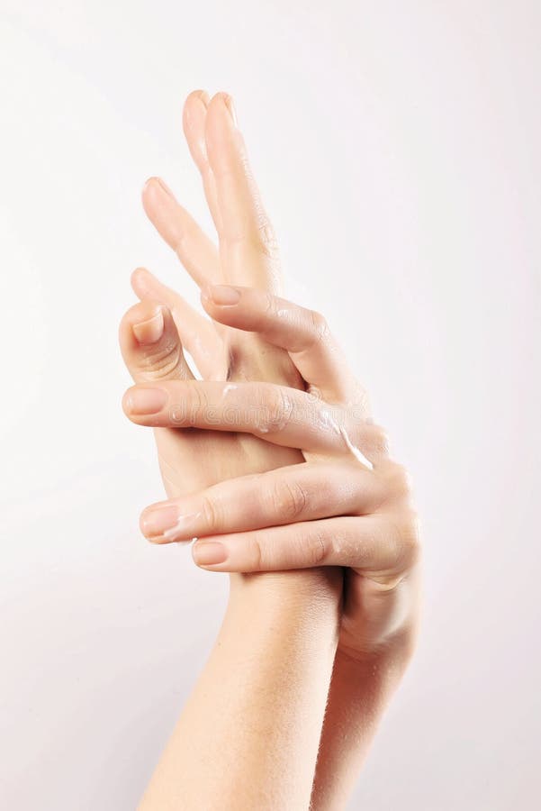 Hands caressing stock image. Image of close, health, beautiful - 6705739